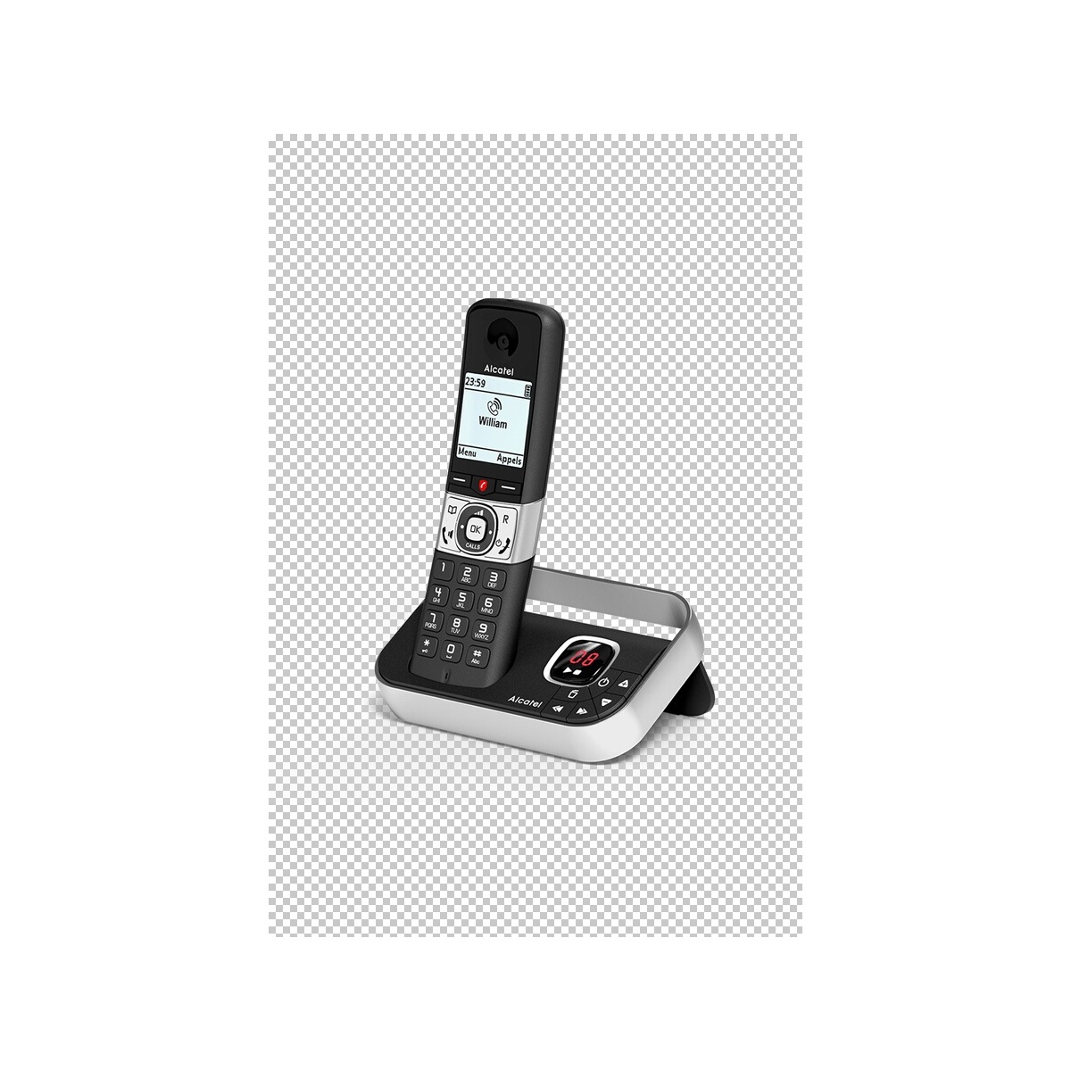 Téléphone fixe Alcatel Tél sans fil DECT avec répondeur - DARTY Guadeloupe